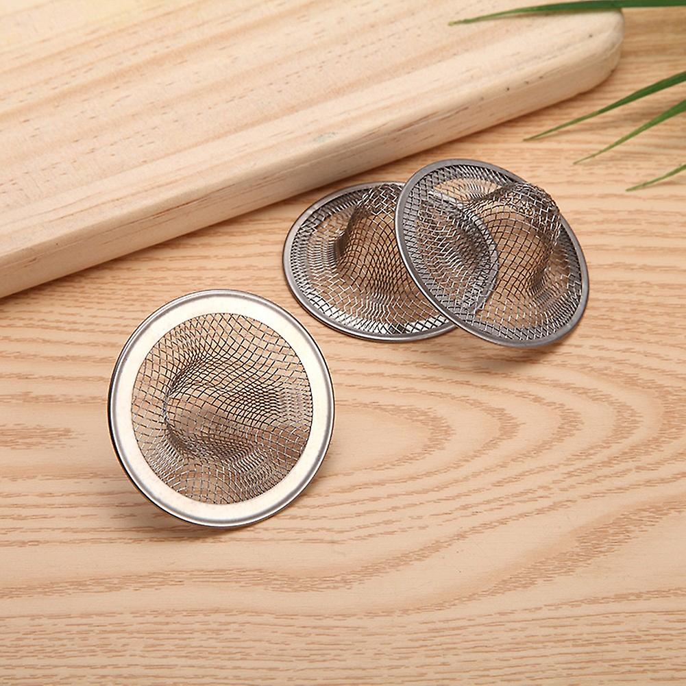 fornnerg 2Pcs Round Iron Bathroom Drain Filter Net Cover Hair Dirt ...