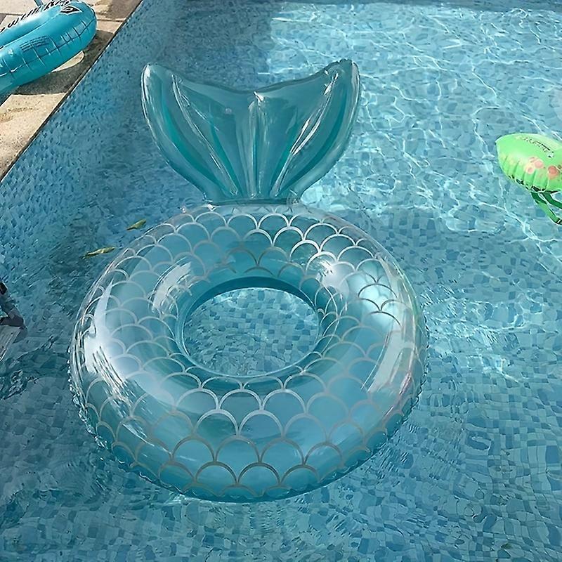 Mermaid Tail Swimming Pool Float,Mermaid Swimming Ring Inflatable ...