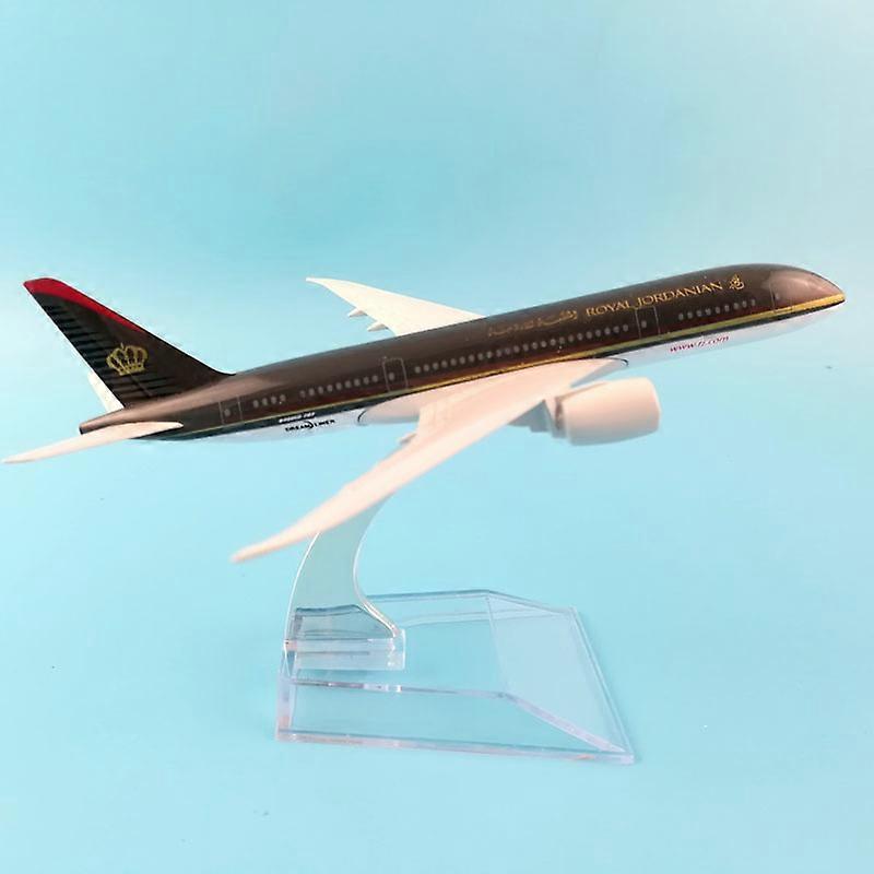 16cm Plane Model Airplane Model ROYAL JORDANIAN Boeing 787 Aircraft ...