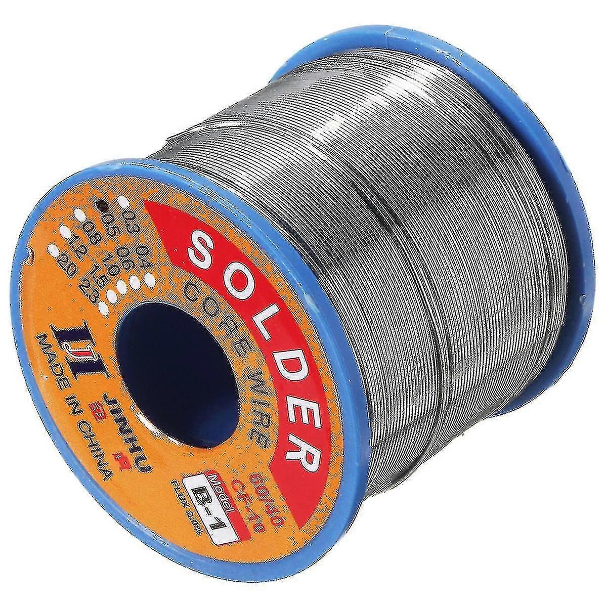 2024 400g 60/40 Tin Lead Solder Flux Wire Rosin Core Soldering Roll, 0 ...