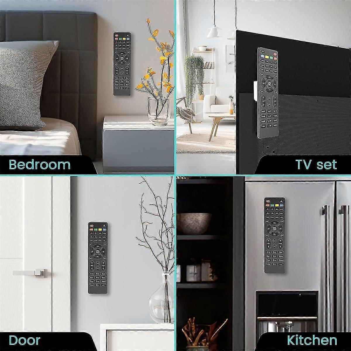 Magnetic Remote Control Holder Wall Mount, 4 Pair Remote Control ...