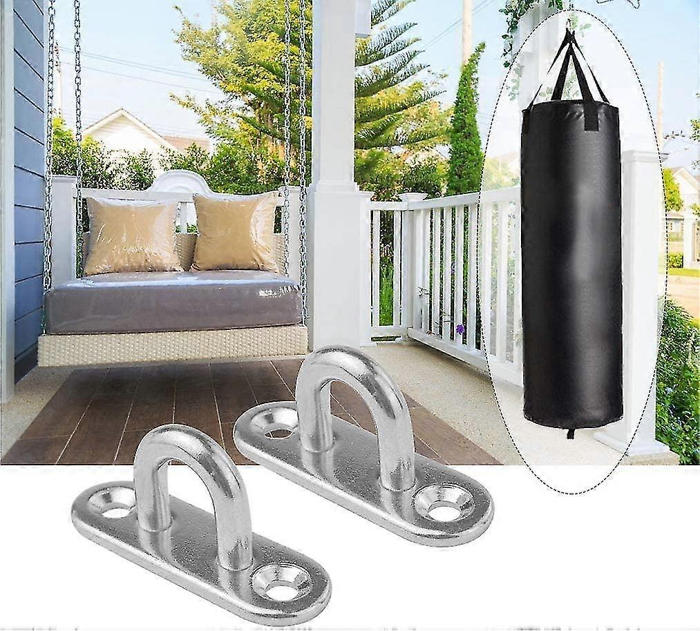 Stainless Steel Hook (6pcs) - Heavy Duty Wall Bracket - U-shape Metal ...
