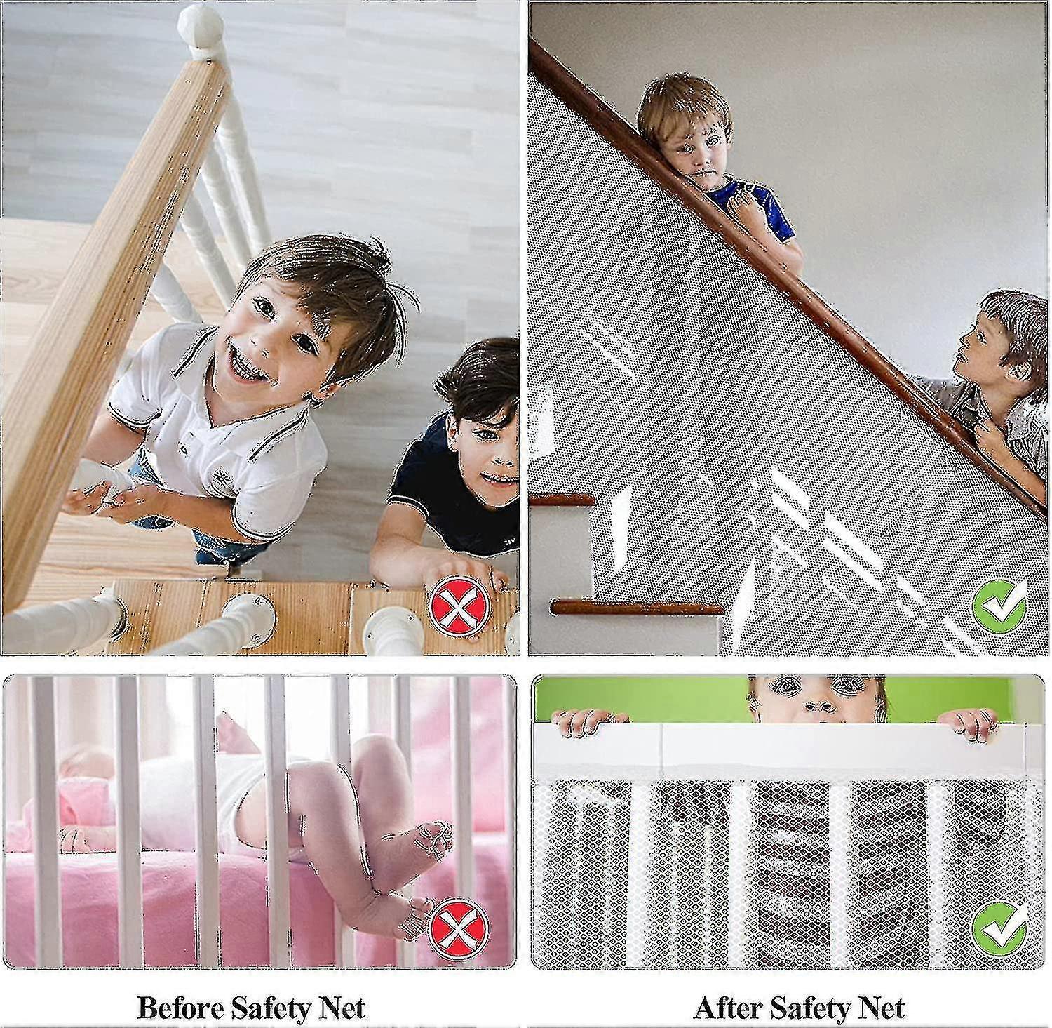 Stairs Protective Net 3 Meter Safety Net Balcony Stairs Protective Net ...