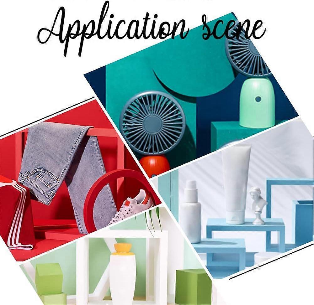 4Pcs White Geometric Stereo Photographic Prop Product Photography ...