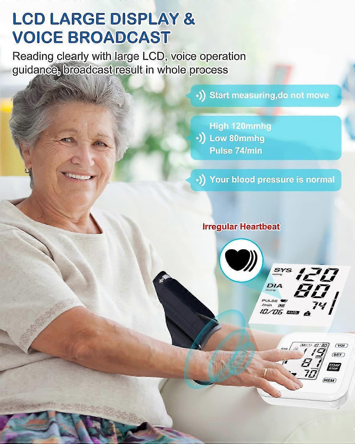 Blood Pressure Machine, Blood Pressure Monitor Upper Arm, Bp Monitor ...