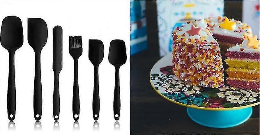 Spatula Silicone Sets Cooking Cookie Stick Butter Multicolor Pastry ...