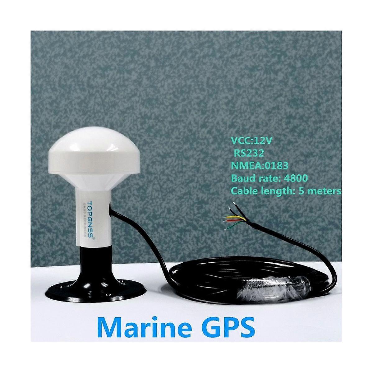 RS232 GPS Marine GPS-mottagare Antennmodul NMEA 0183 Rate 4800 Spänning ...
