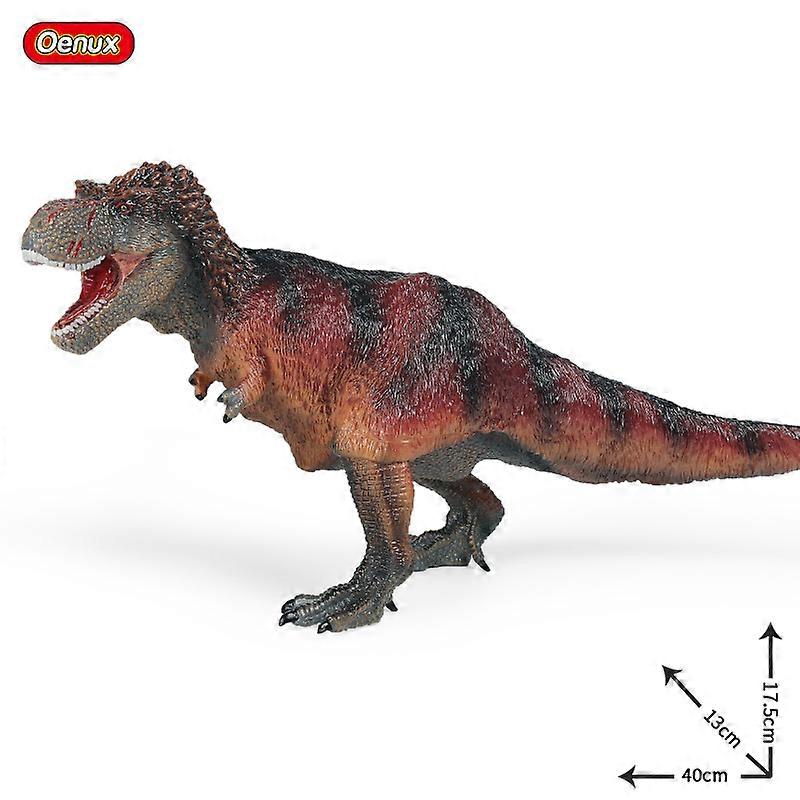 Oenux Soft Vinyl PVC Big Size Jurassic Carnotaurus Mosasaur T-Rex ...