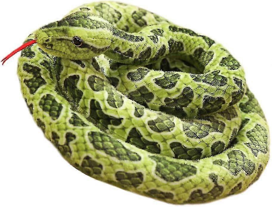 1pc Realistic Plush Snake Stuffed Animal, Large Stuffed Animal Snake ...