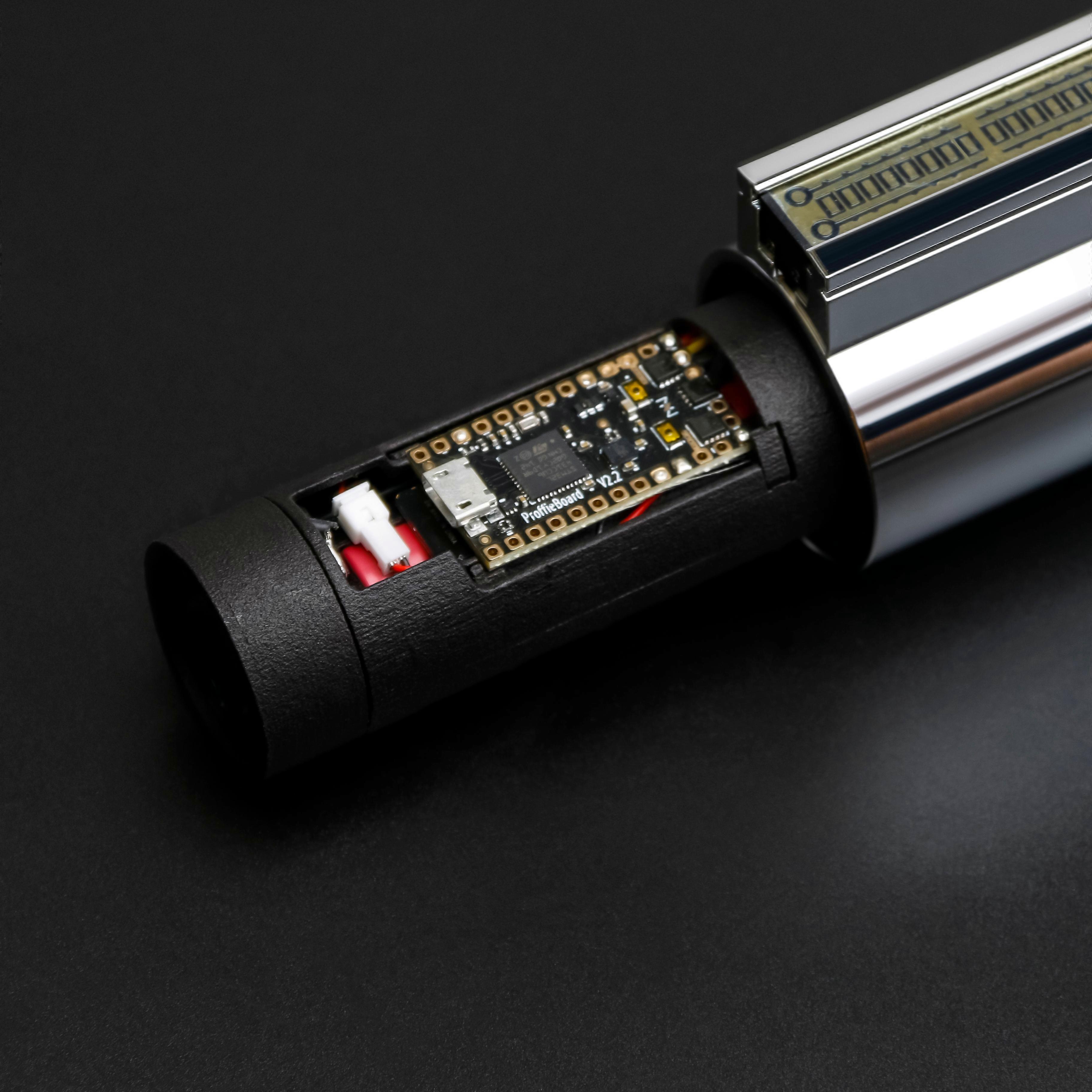 Obiwan Kenobi Lightsaber Smooth Swing Pixel Proffie TV Metal Hilt Led ...