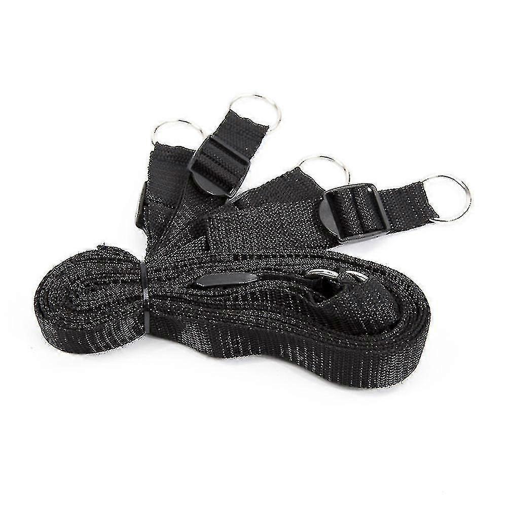 Soft Leather Handcuff Set Adjustable Strap Set For Hand - Wrist - Ankle ...