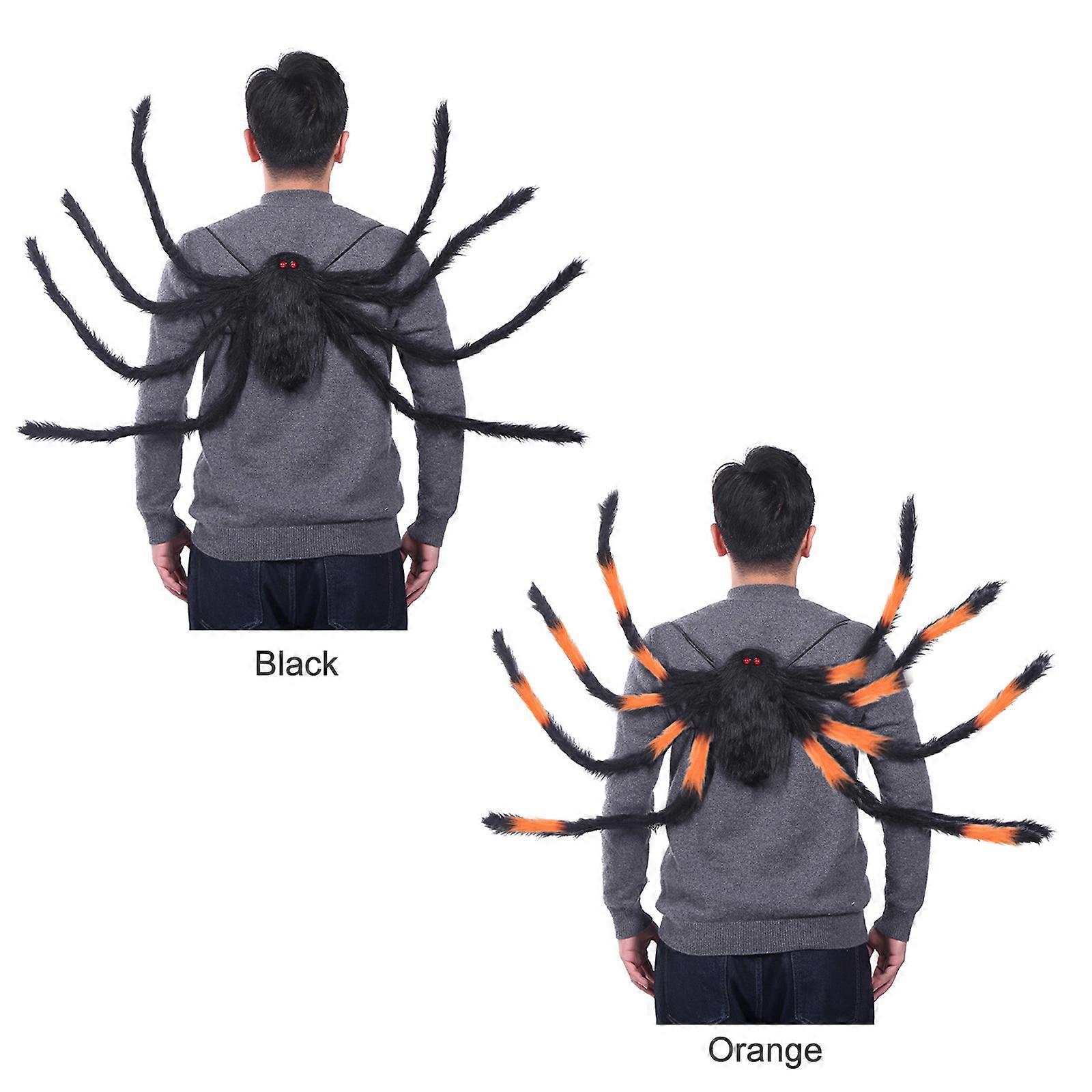 Spider Backpack for Halloween, Realistic Plush Spider with Adjustable ...