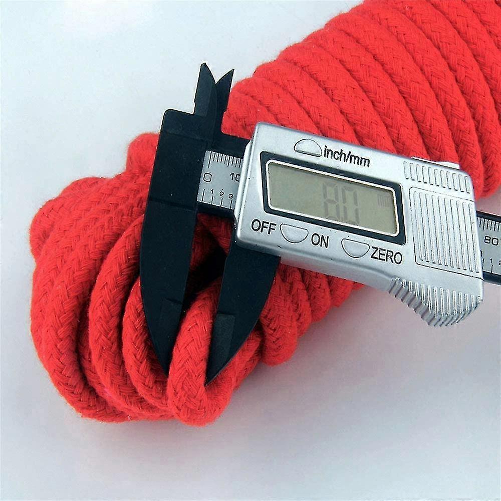 Soft Cotton Rope 10m Long 8mm Thick Multipurpose Durable Long Rope. Tie ...
