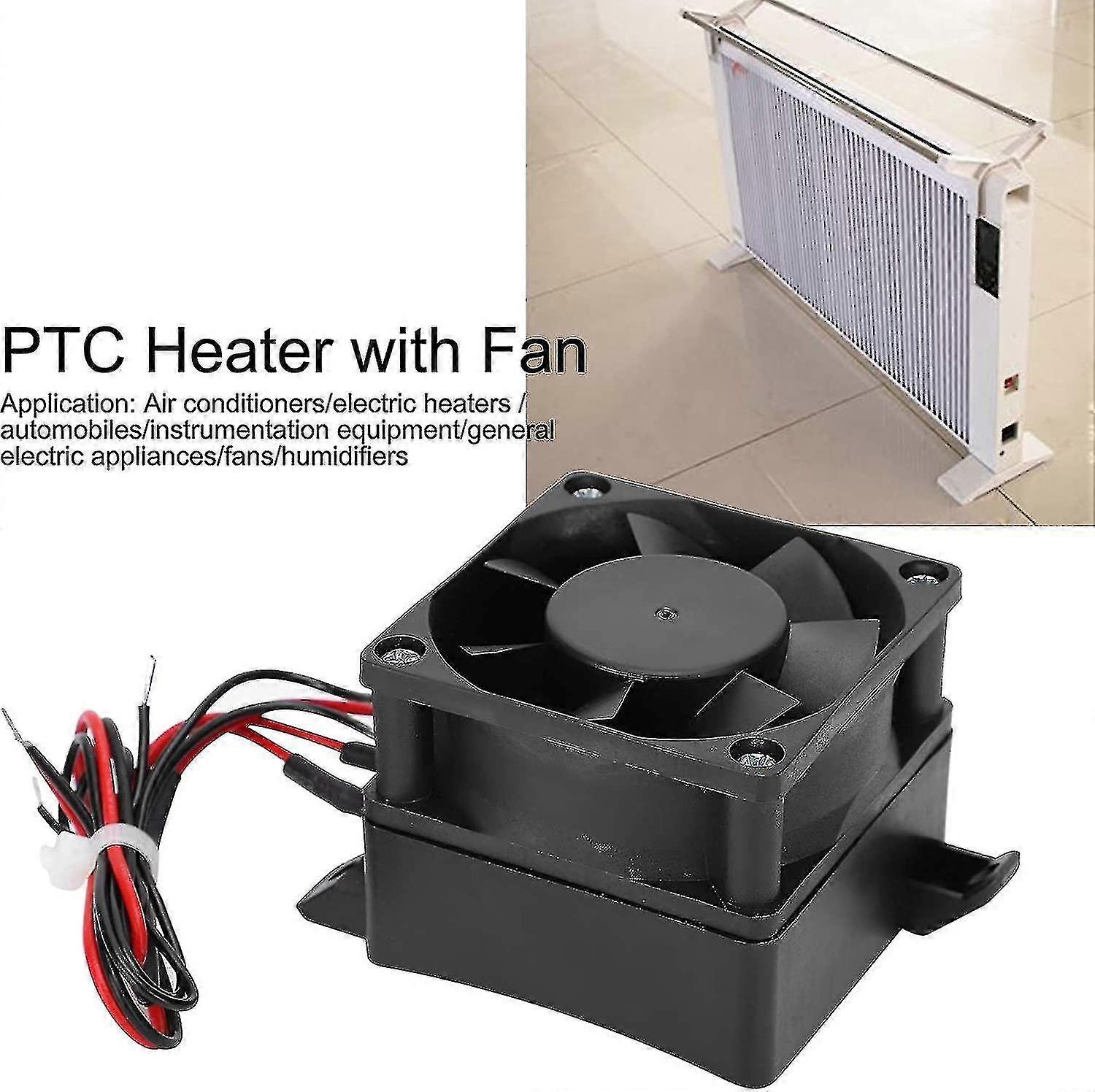 220v 300w Ptc Heater, Auto Fan Air Heater Constant Temperature Electric ...