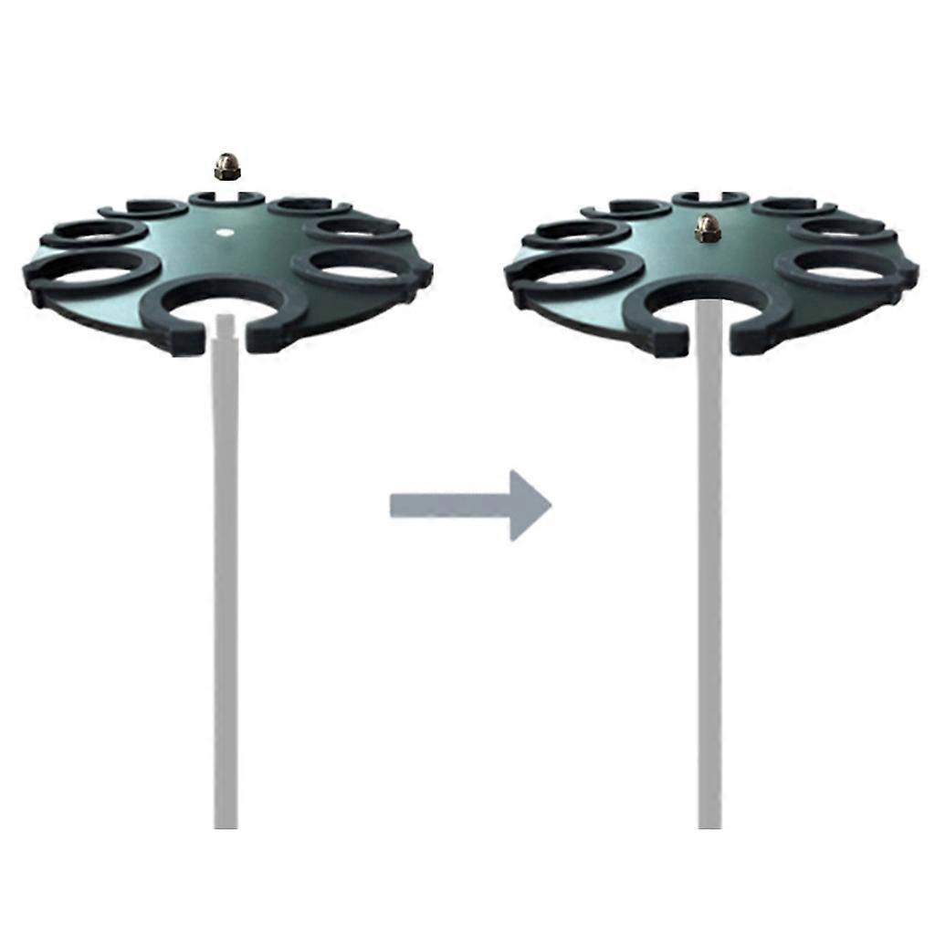 8-Slot Microphones Organiser Holder Display Shelf Microphone Shock ...