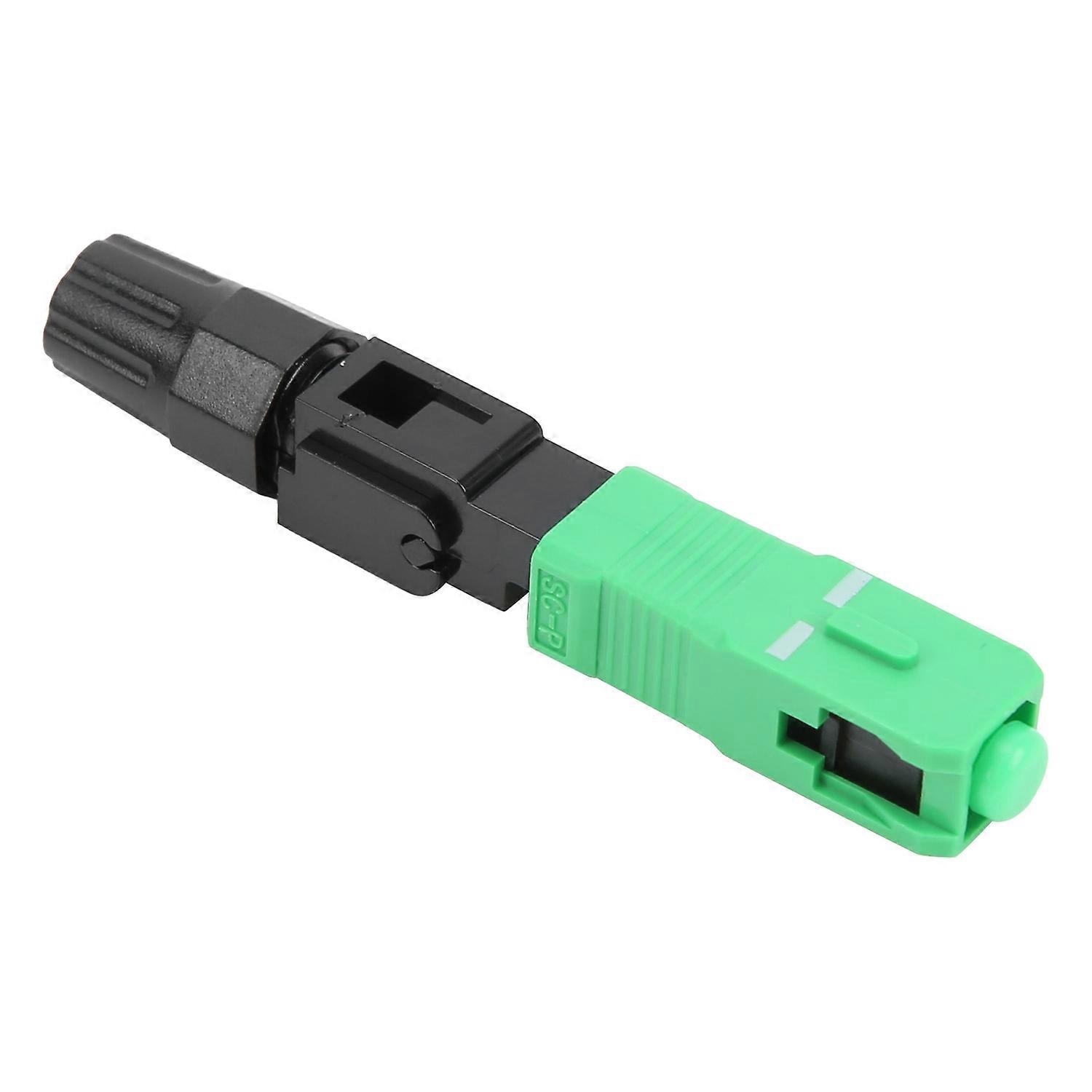 50Pcs Fiber Optic Fast Connector Adapter SC/APCC for Optical Fiber ...