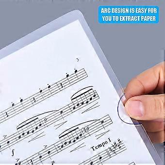 30 Pack Clear Document Folder Copy Safe Project Pocket L-type Clear ...