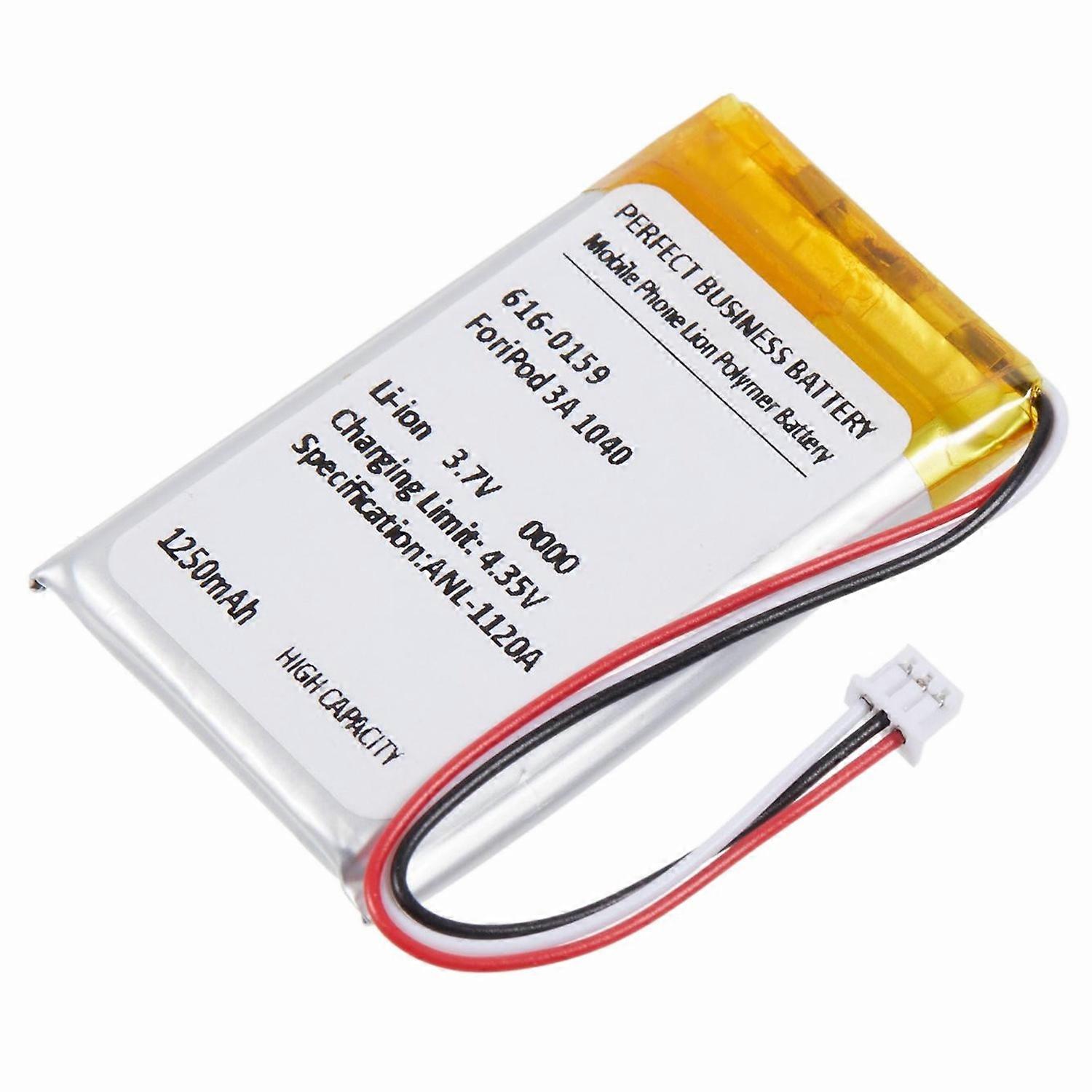 For iPod (3rd Generation) 4.35V 1250mAh Li-Ion Polymer Battery Assembly ...