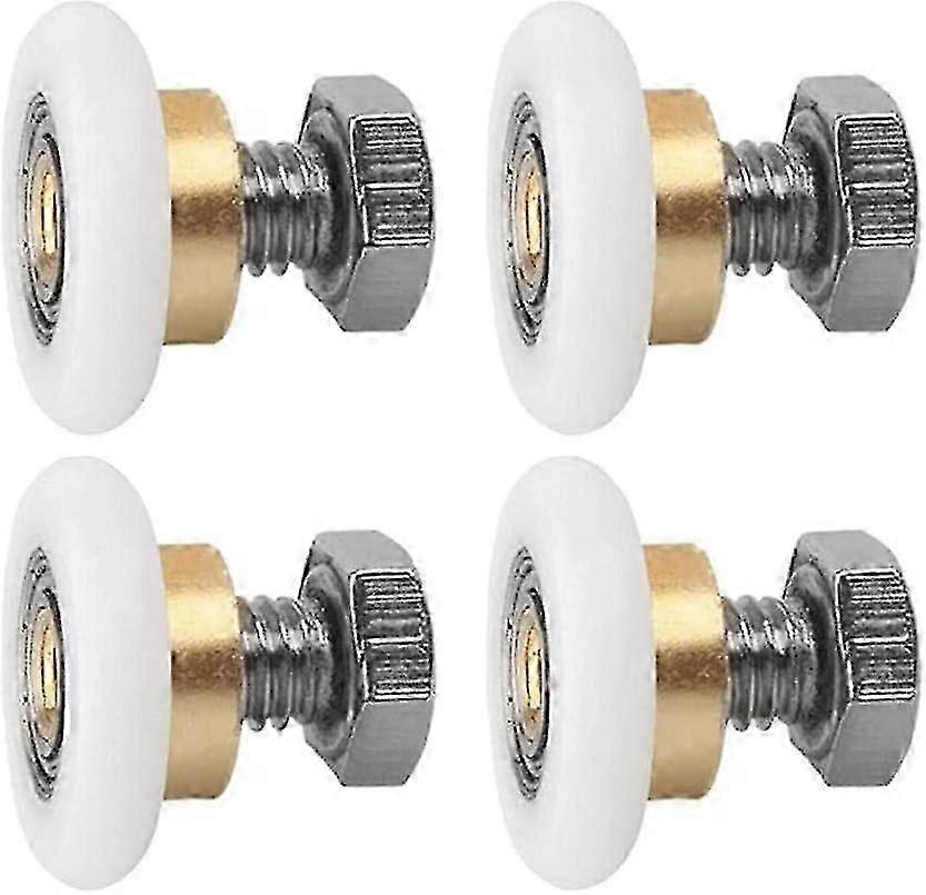 Sliding Door Roller, Set Of 4 Shower Rollers, Shower Roller, Shower Door Replacement Wheel (19 ...