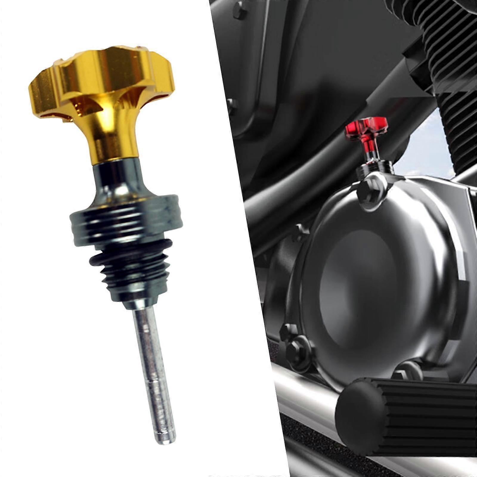 5xGeneric Engine Oil Dipstick Cap for 125cc Motorbike Easy Installation ...