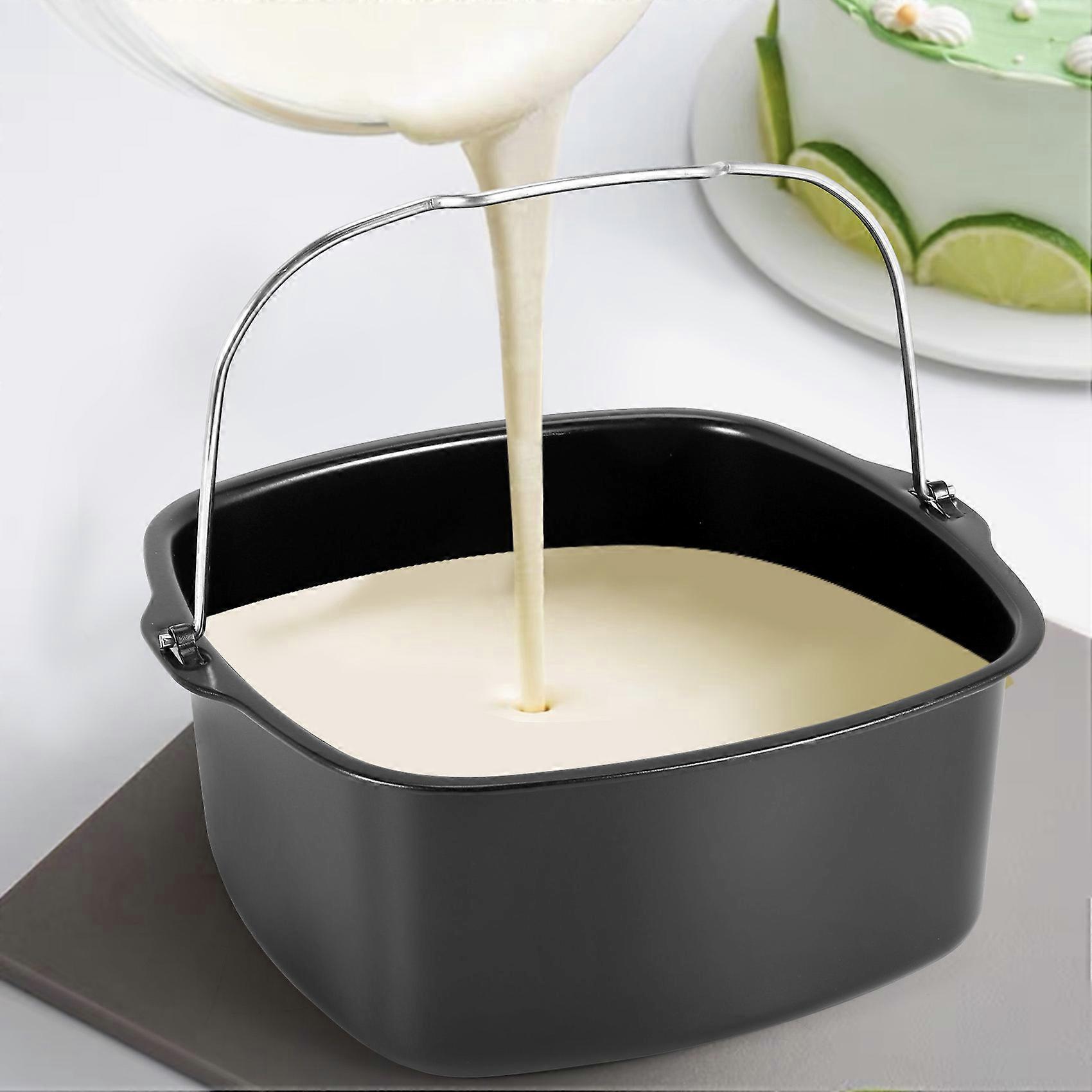 Air Fryer Electric Fryer Accessory Non-Stick Baking Dish Roasting Tin ...