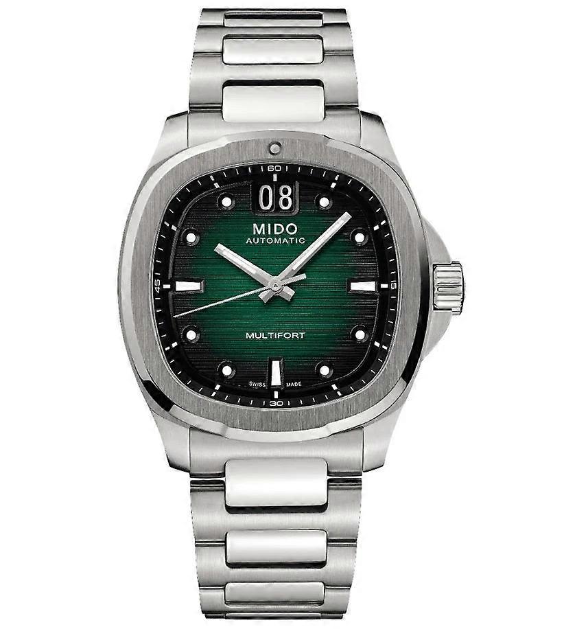 Mido Multifort Tv Big Date Automatic Men's Watch - Stainless Steel ...