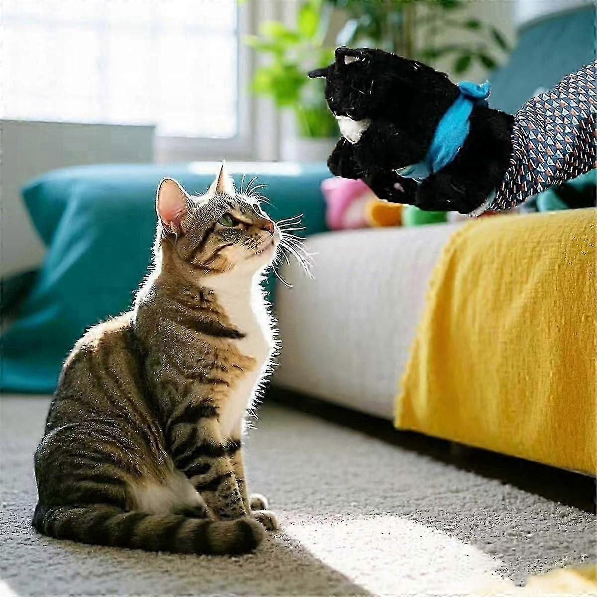 Cats Puppet Wrestler, Interactive Hand Puppet, Cat Wrestling Toy | Fruugo UK