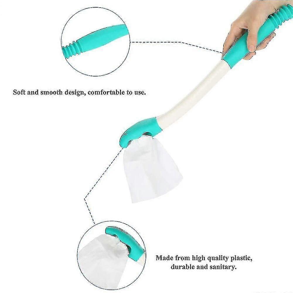 Long Reach Toilet Aid Tool with 40cm Extended Handle for Elderly ...