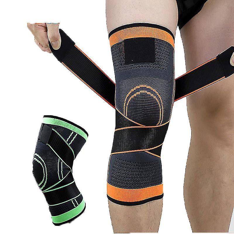 1pairs Knee Brace Compression Knee Pads Outdoor Running Knee Brace ...