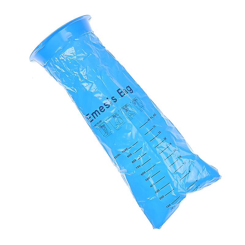 10 Pack Emesis Bag Disposable Vomit Bags Aircraft & Car Sickness Bag ...