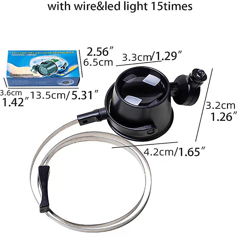 Jewelers Loupe Magnifier,with Different Kind Jewelry Eye Loop ...