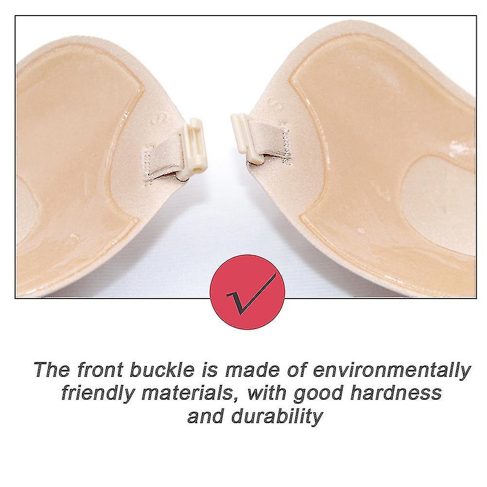 Lady Strapless Silicone Push Up Bra Backless Self Adhesive Invisible ...