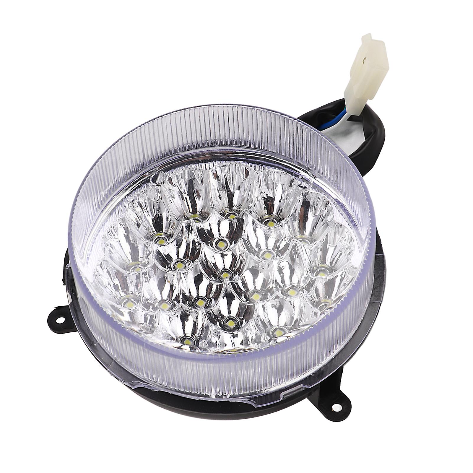 ATV Front Light,3 Wires Head Light Go Kart Head Lamp Round Front ...