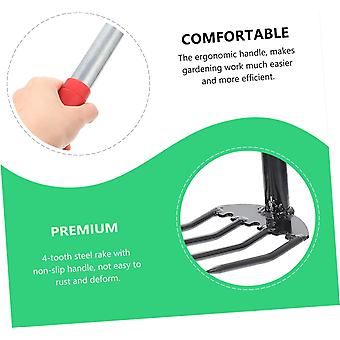 2Pcs Four-Prong Loosening Harrow Outdoor Tools Mini Shells Hand Tools ...