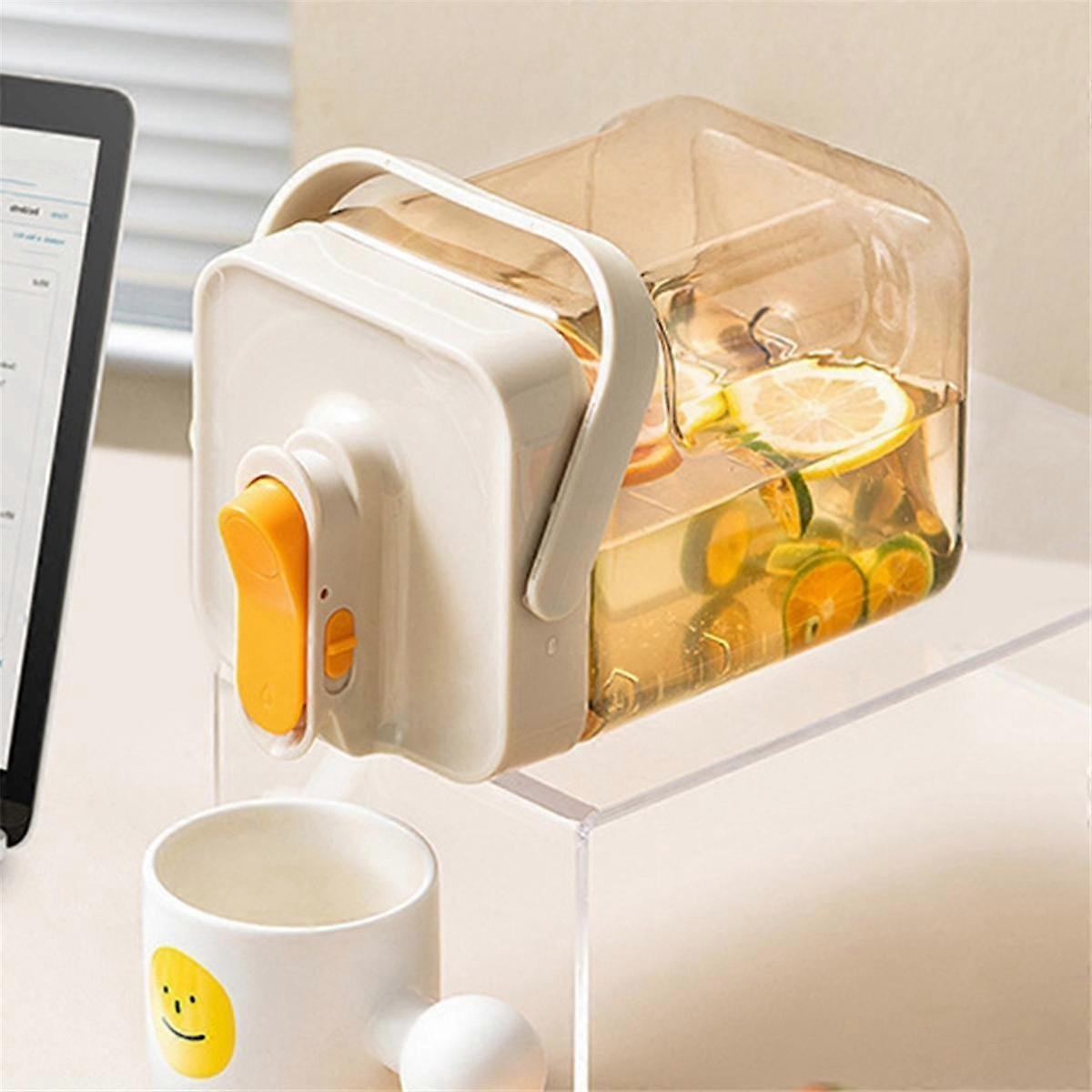 Summer Drink Dispenser with Tap, Large-Capacity Juice Drink Dispenser ...