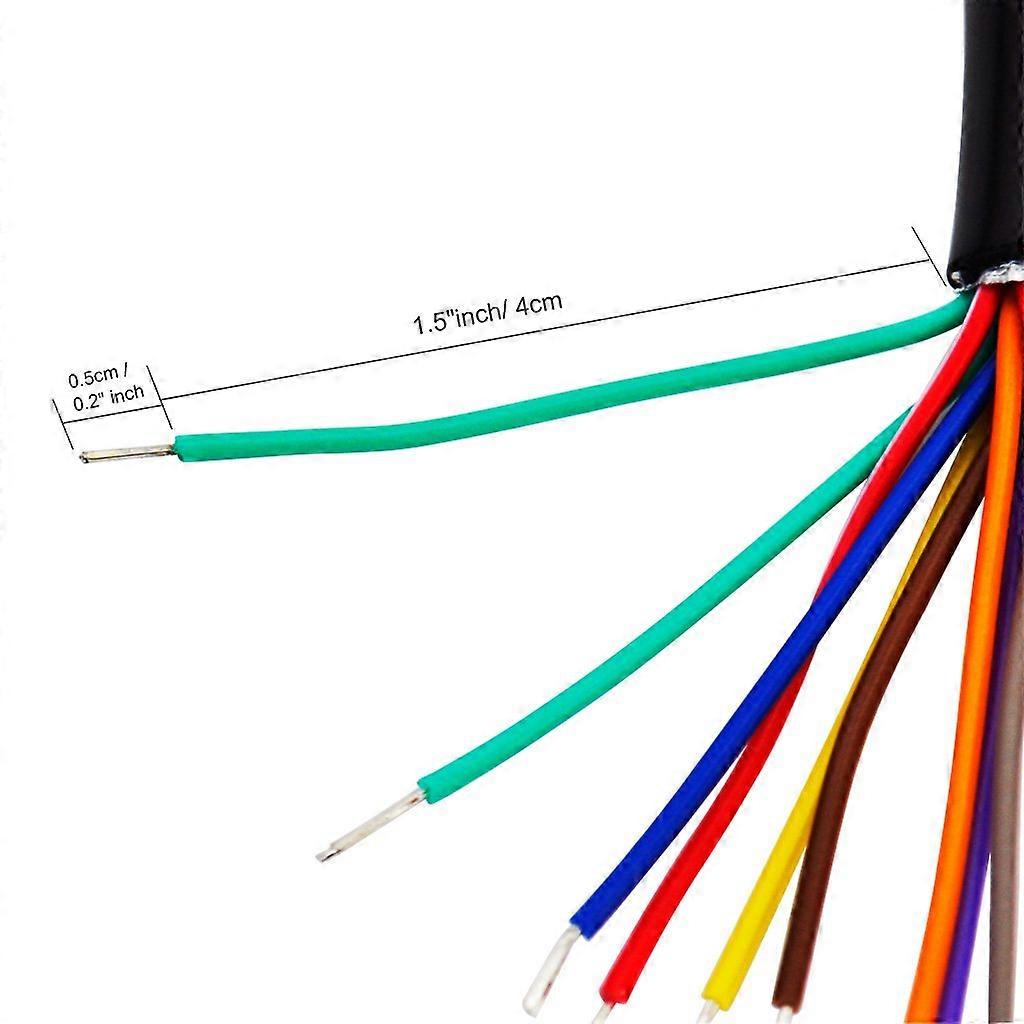 Obd Obdii J1962 Male Connector To Open Plug Wire Obd Diagnostic ...