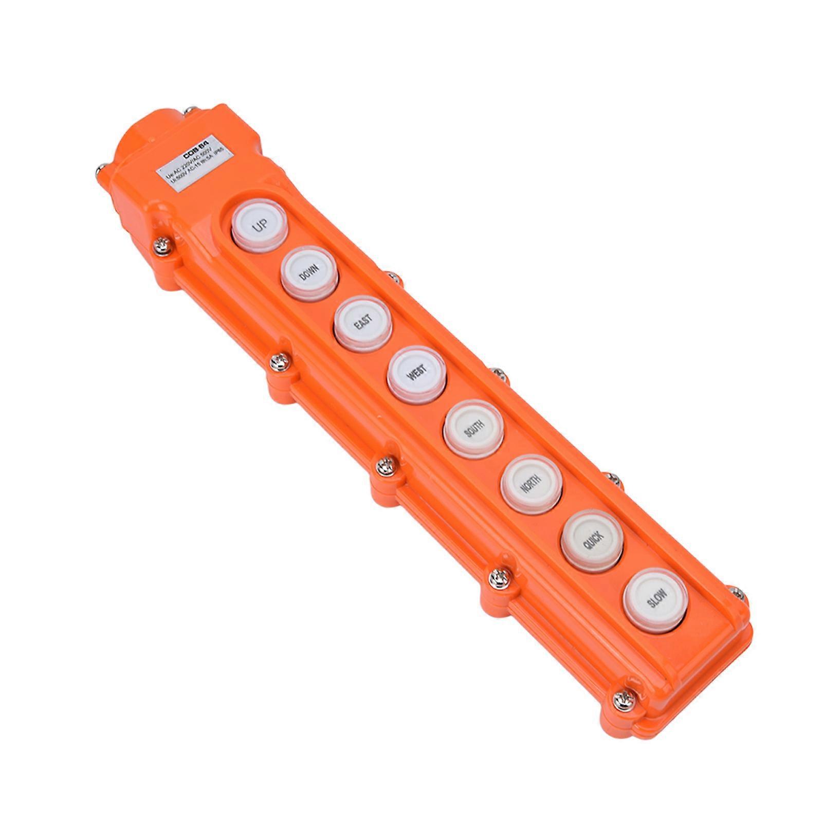 Crane Controller Hoist Remote Control Station Push Button Switch 8 Ways COB?64 220V/500V | Fruugo SE