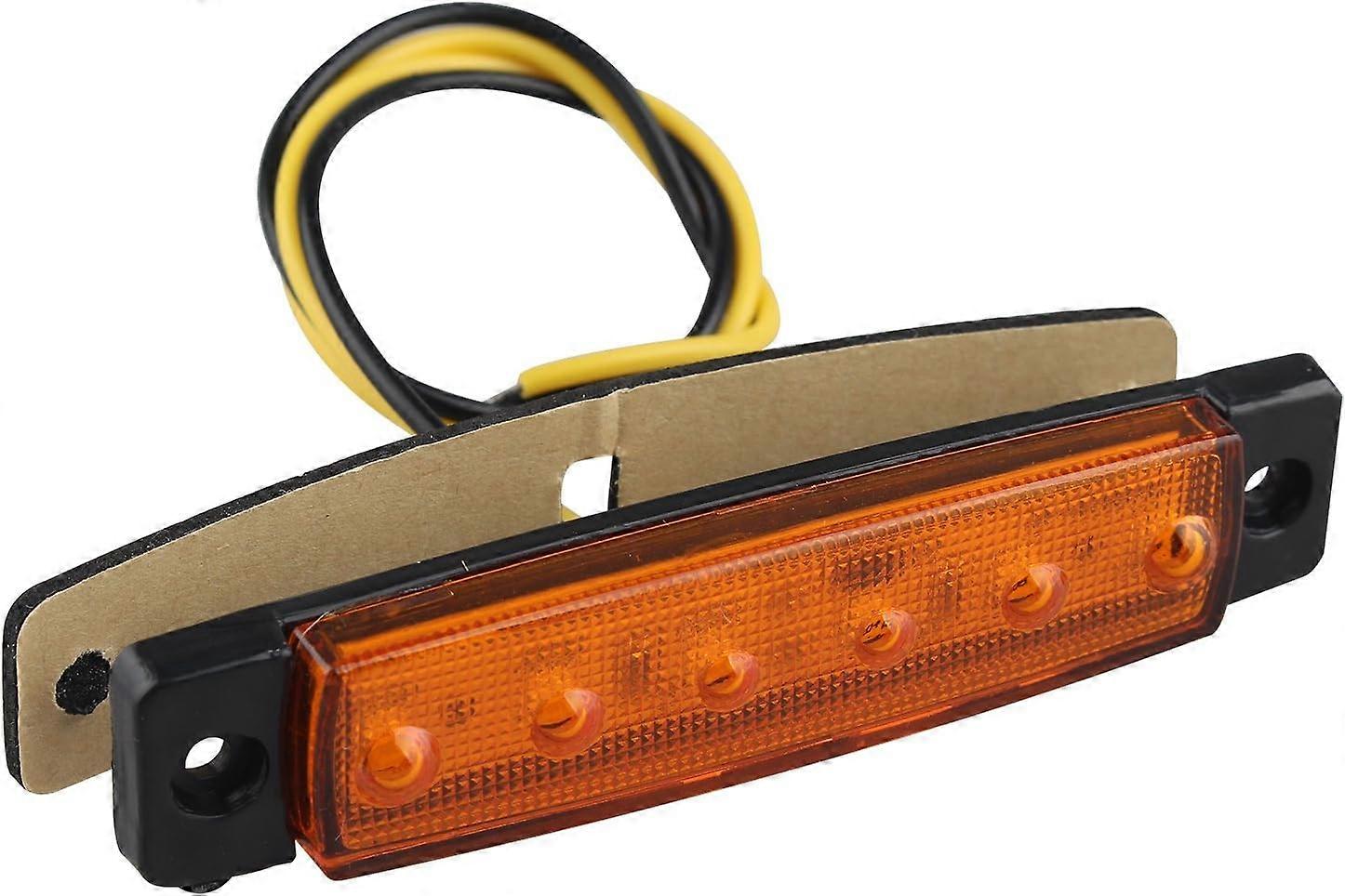 10 Pack 12V 6 SMD LED Side Marker Lights - Front and Rear Marker Lights ...