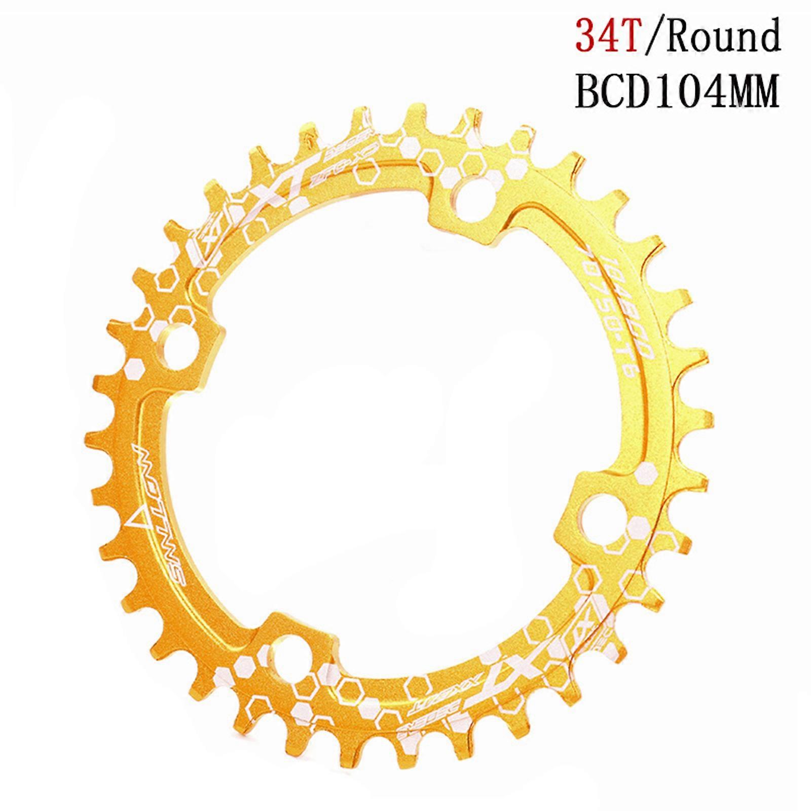 MTB Bicycle BCD 104 Crankset 170mm Crank 1X System Chainwheel Single Chainring Narrow Wide For 1 ...