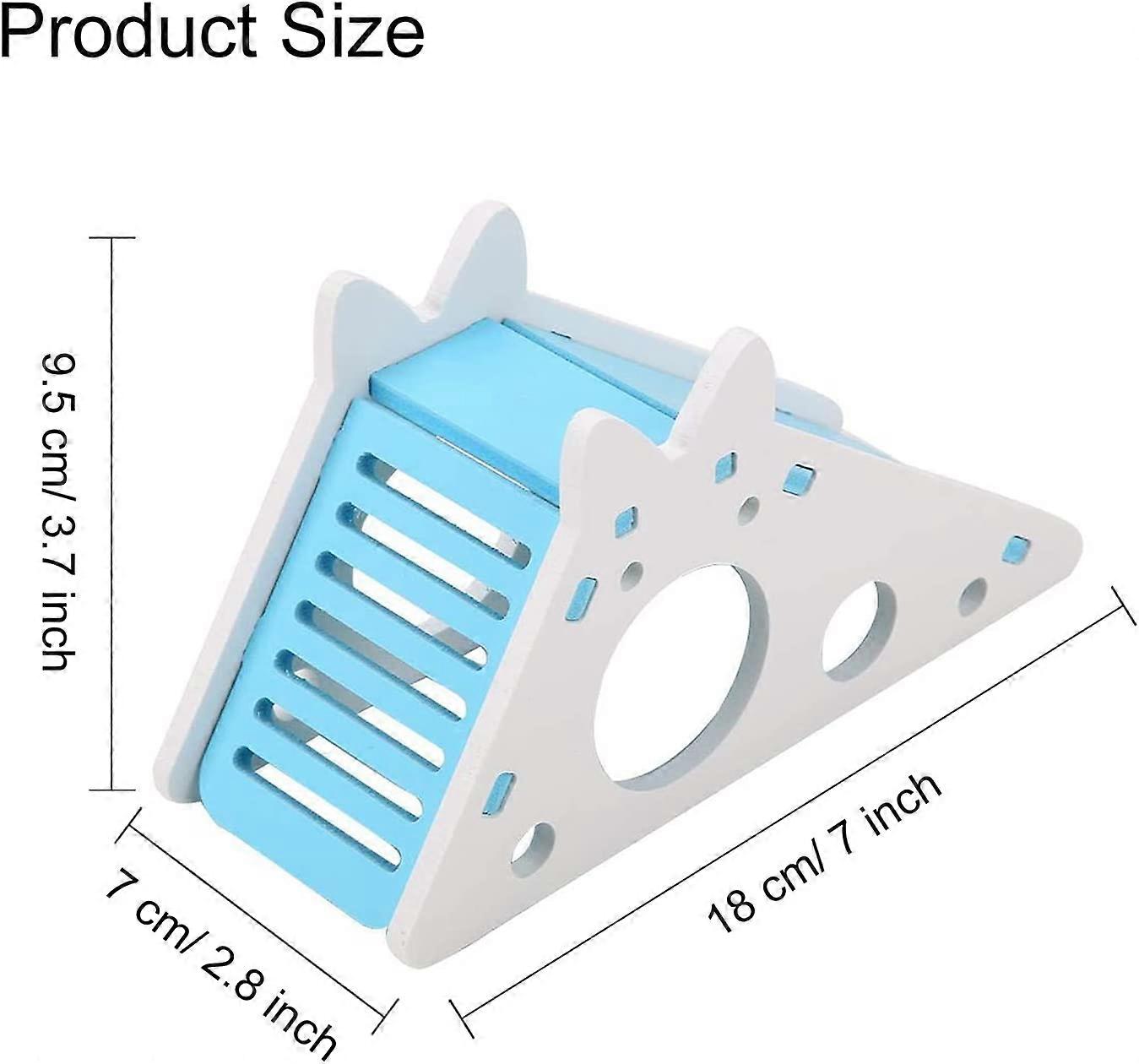 Hamster House with Ladder and SlideAnimal Activity Toy, DIY Hamster ...