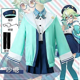 Genshin Impact costume Sucrose jyoshi koukouseischool uniform harmless ...