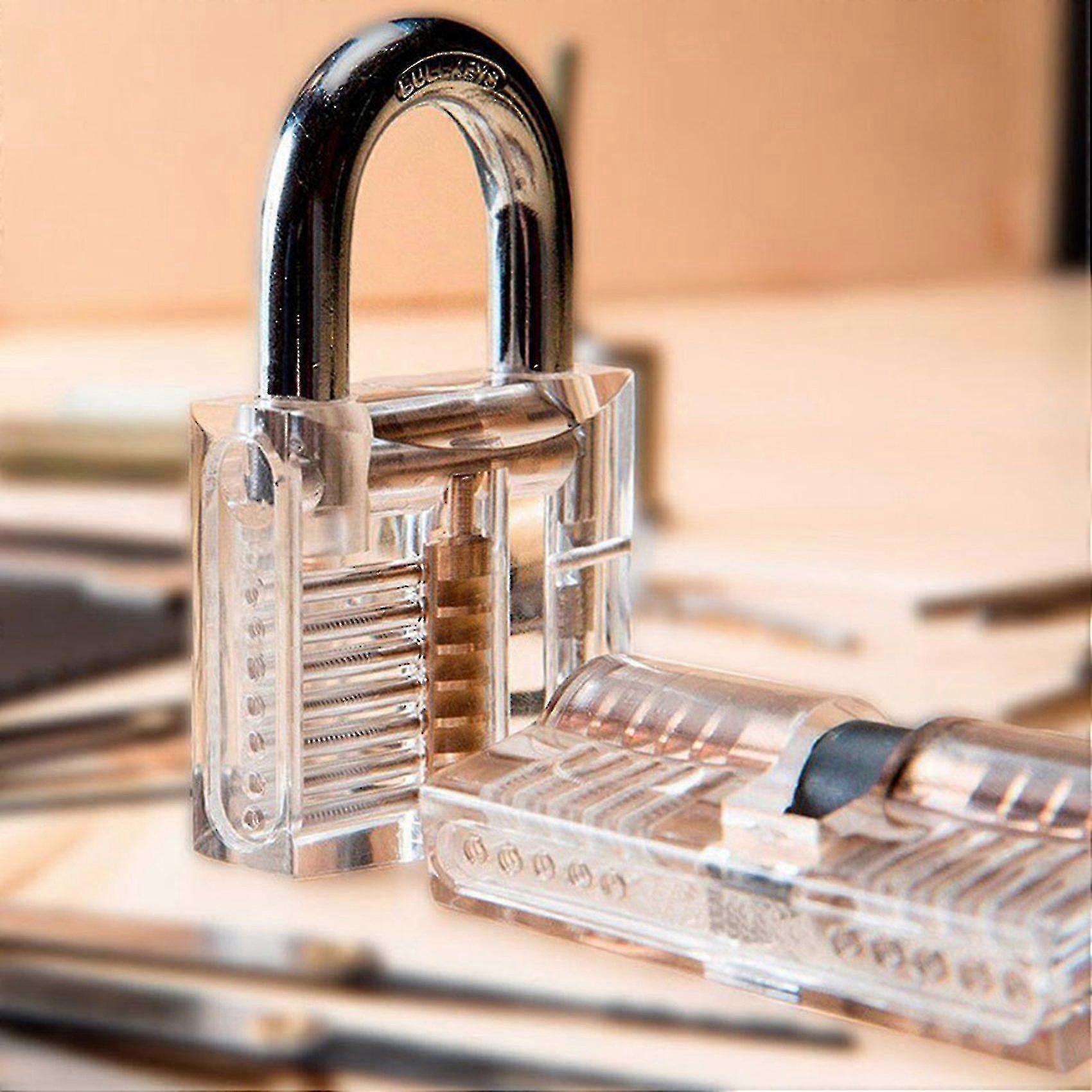 Transparent Lock Padlock Transparent Display Lock Crystal Lock | Fruugo UK