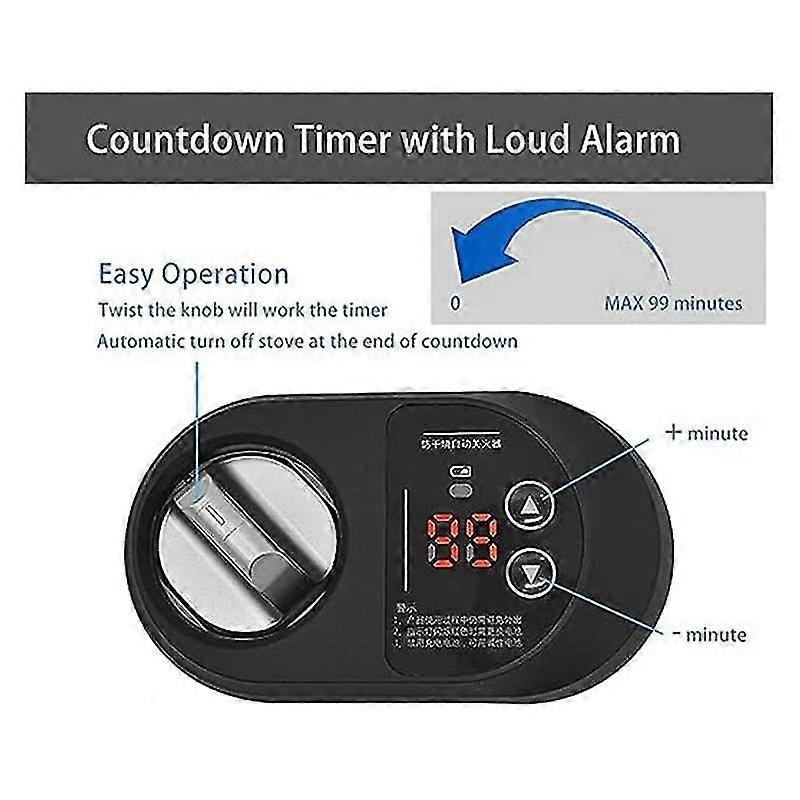 Gas Stove Automatic Fire Off Timer Kitchen Smart Switch Anti-dry ...