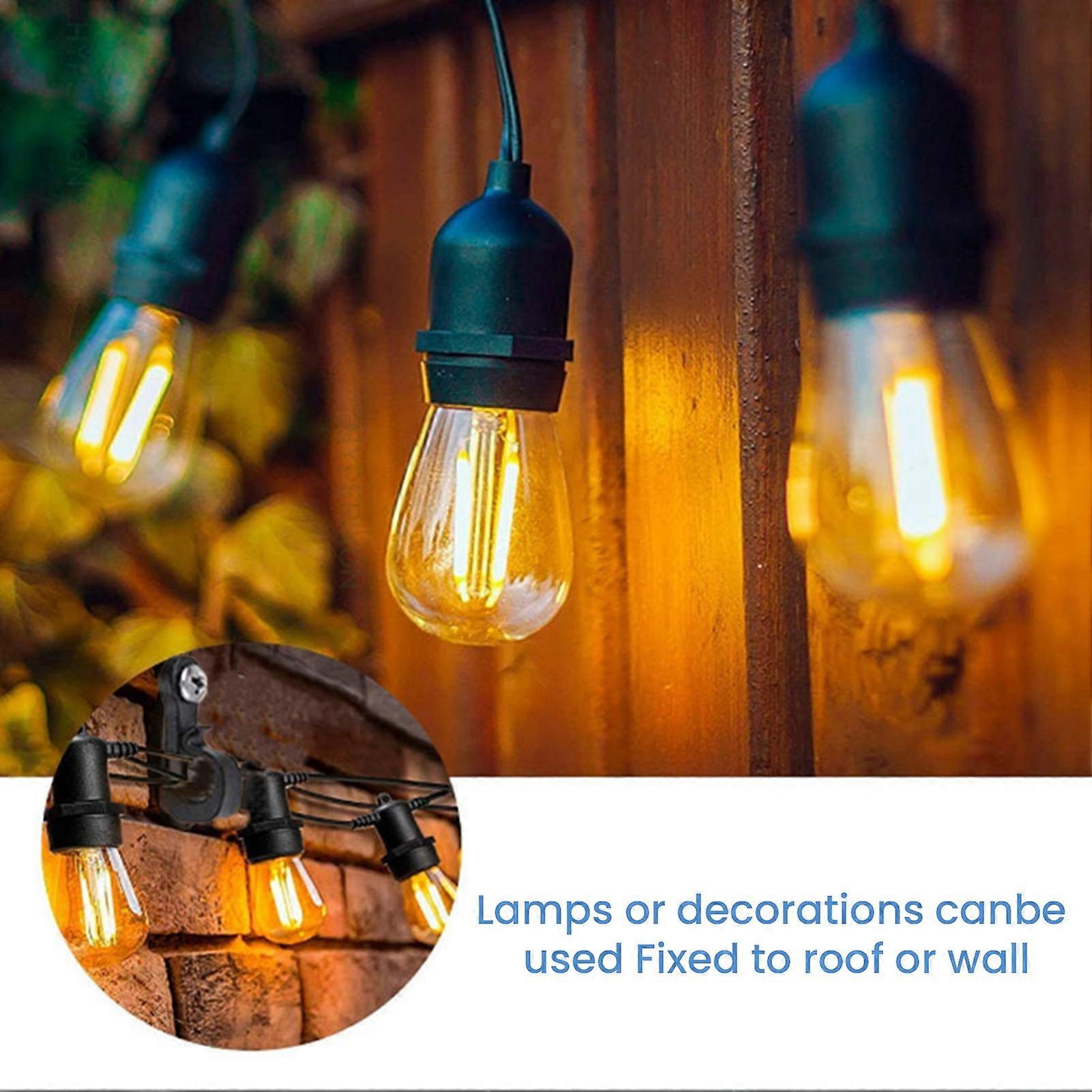 20Pcs Hanger Hooks with Screw Anti-Rust Waterproof Indoor Outdoor Light ...