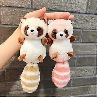 2PC Plush raccoon plush cute couple small pendant wedding doll ragdoll ...