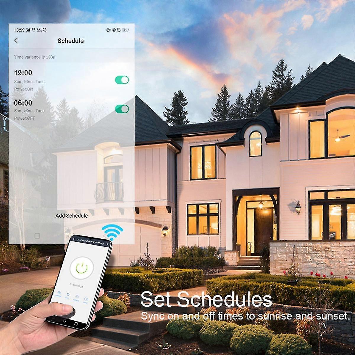 Sinotimer Tm609 Wifi Smart Timer Switch - Tuya App Control | Fruugo UK