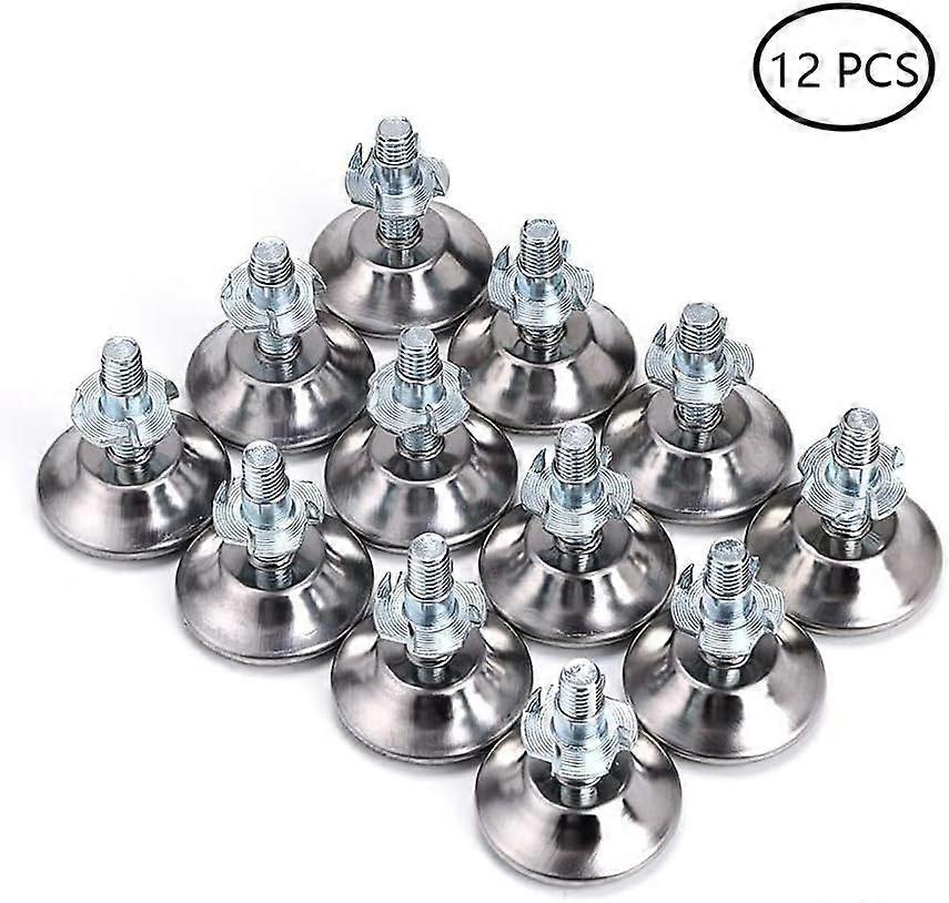 12 Pcs Furniture Jack Feet, M10 x 24mm Adjustable Furniture Legs ...