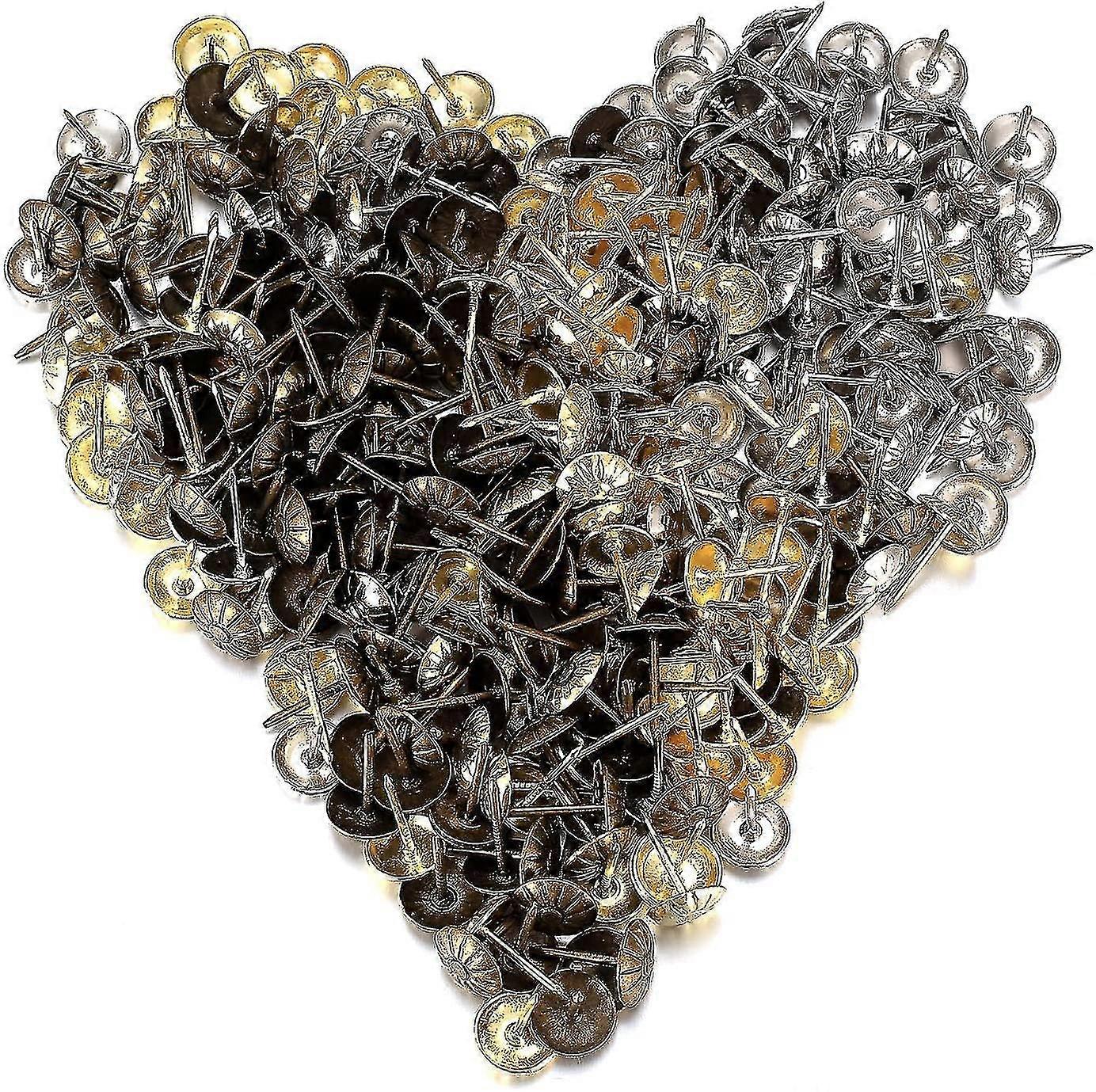 Pack Of 450 Upholstery Nails, Furniture Decorative Drawing Pins ...