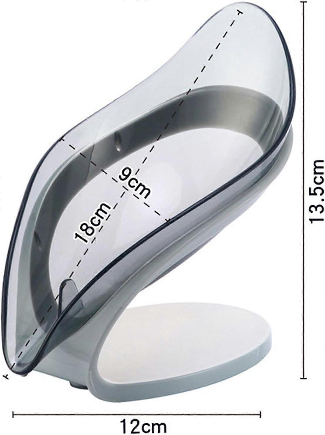 Bar Soap Holder Leaf Shape - Self Draining Soap Dish for Bar Soap ...