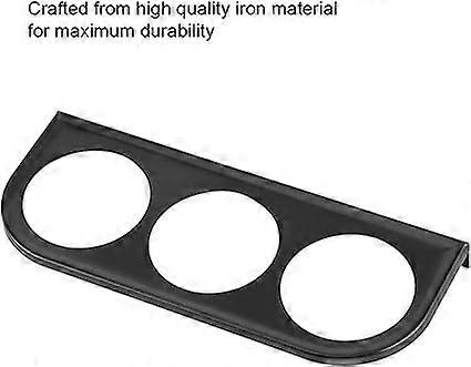 Gauge Holder,52mm/2in 3-Hole Triple Instrument Panel Shell Gauge ...